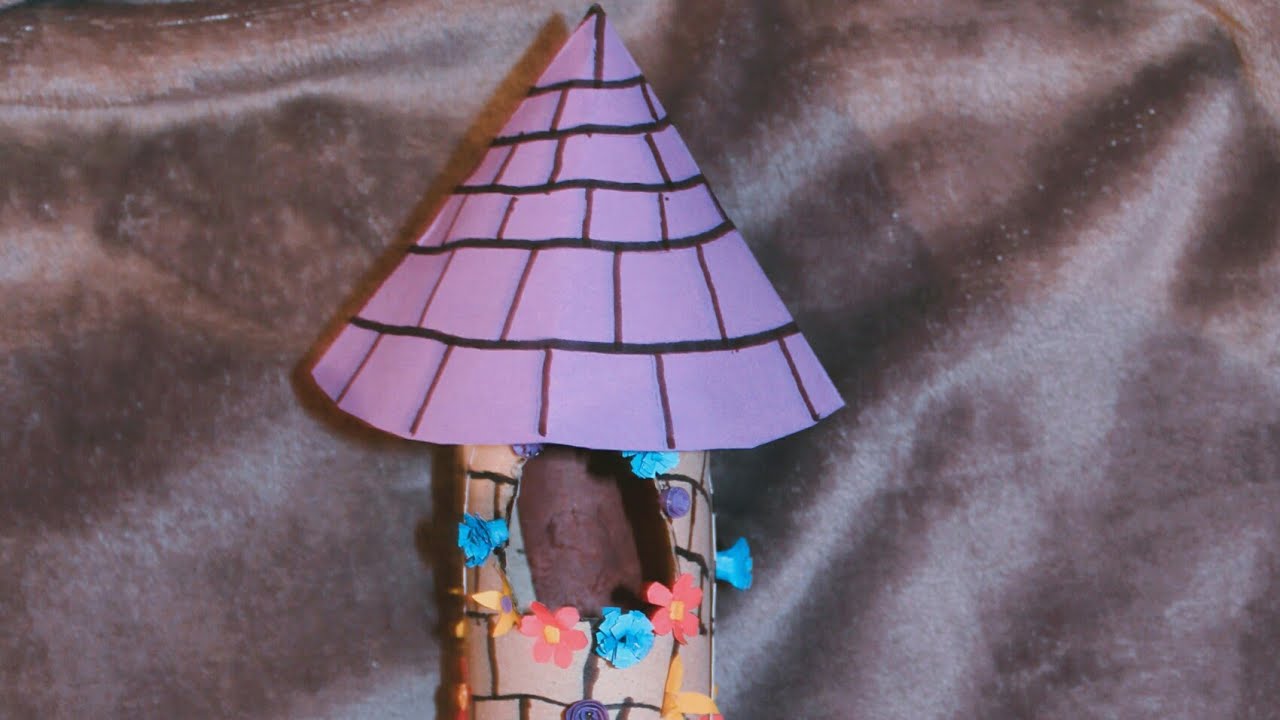 How to make Rapunzels tower DIY || Preparations for My Tangled Theme ...
