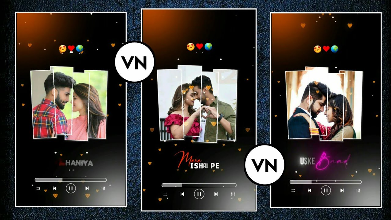 New Trending Instagram Lyrics Reels Video Editing In VN | Romantic Love ...