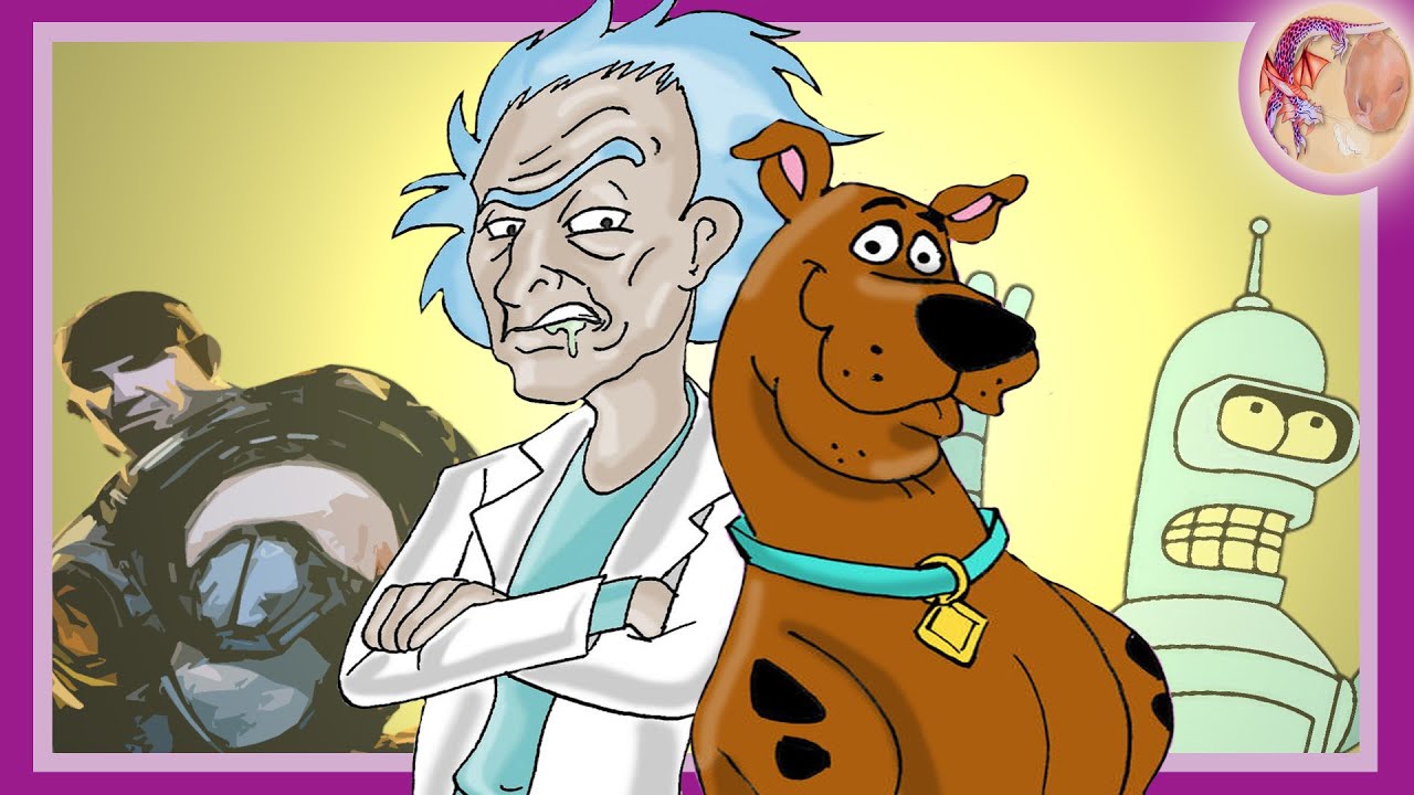 Best Cartoon Crossover Animations Compilation - YouTube