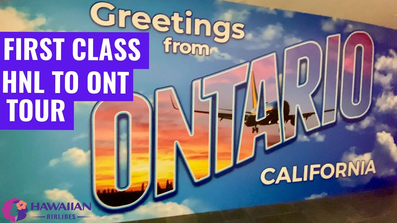 Flight Honolulu to Ontario (HAL) - YouTube