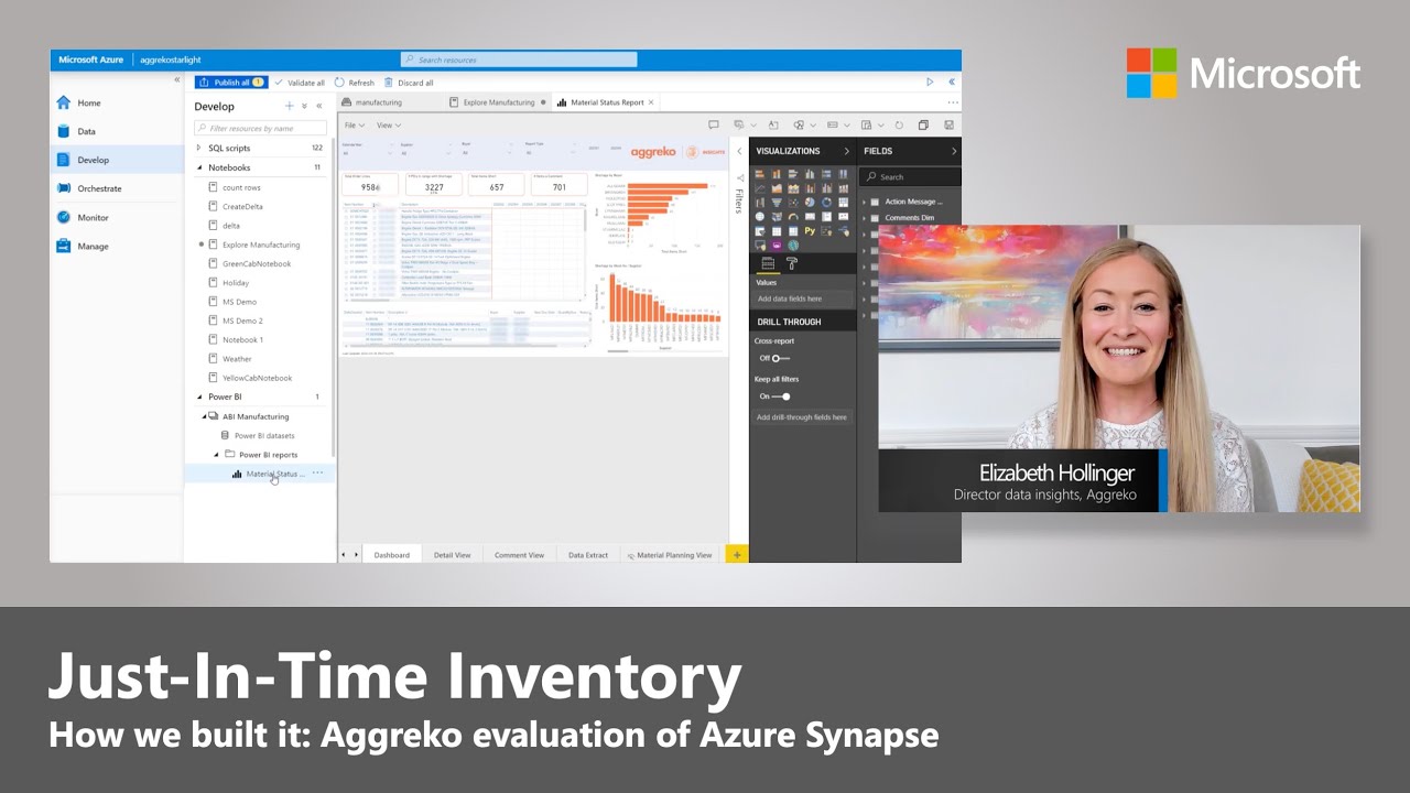 Azure Synapse Just-In-Time Inventory | Aggreko's Practical Use Case - YouTube