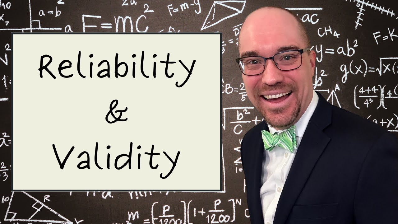 Mastering Education Statistics: Reliability and Validity - YouTube