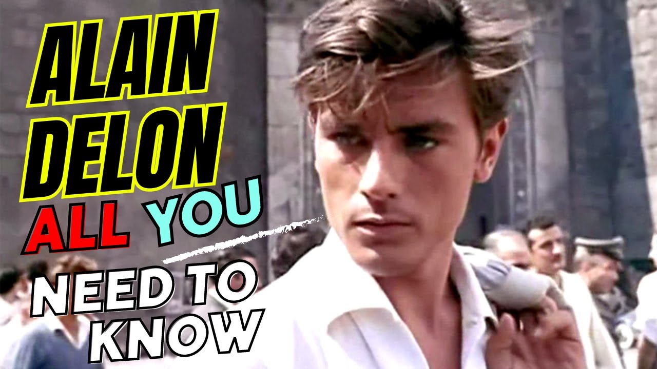 Alain Delon—the iconic star and enduring legacy - YouTube