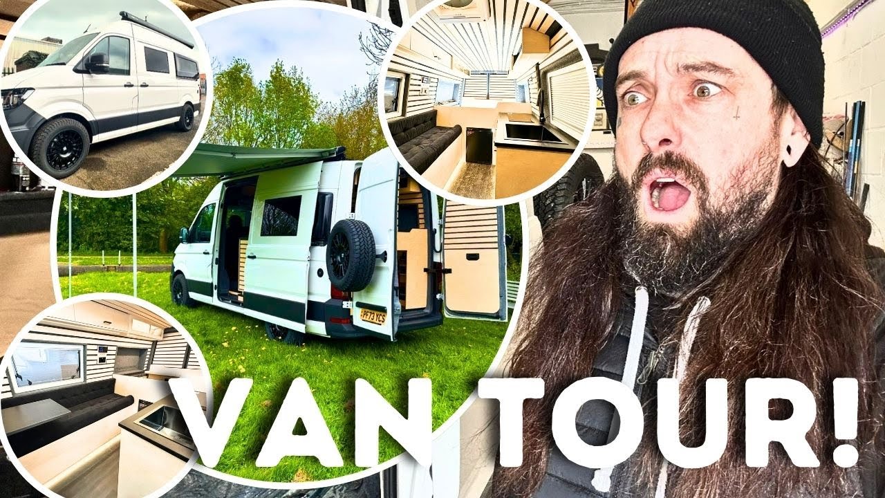 Van Life Conversion Full Van Tour - Custom Camper Van Conversion - Van ...