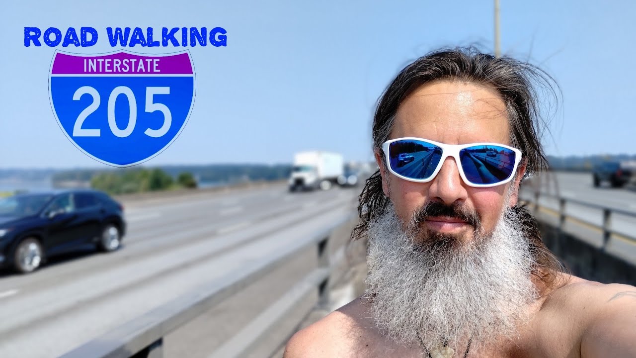 Road Walking on an Interstate!! 😳👀What?!?! Training - YouTube