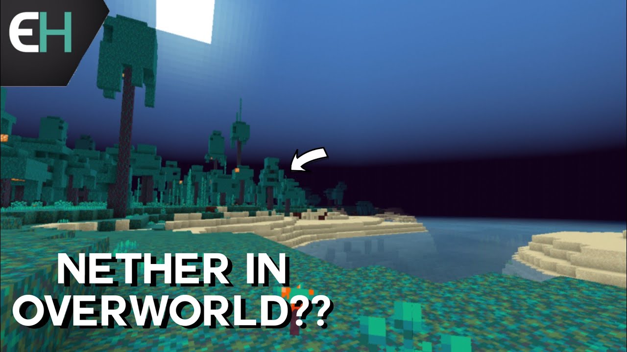 Bringing Nether To Overworld | Minecraft in Hindi - YouTube