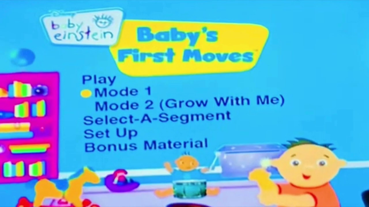 Baby Einstein baby’s first moves 2009 dvd menu - YouTube