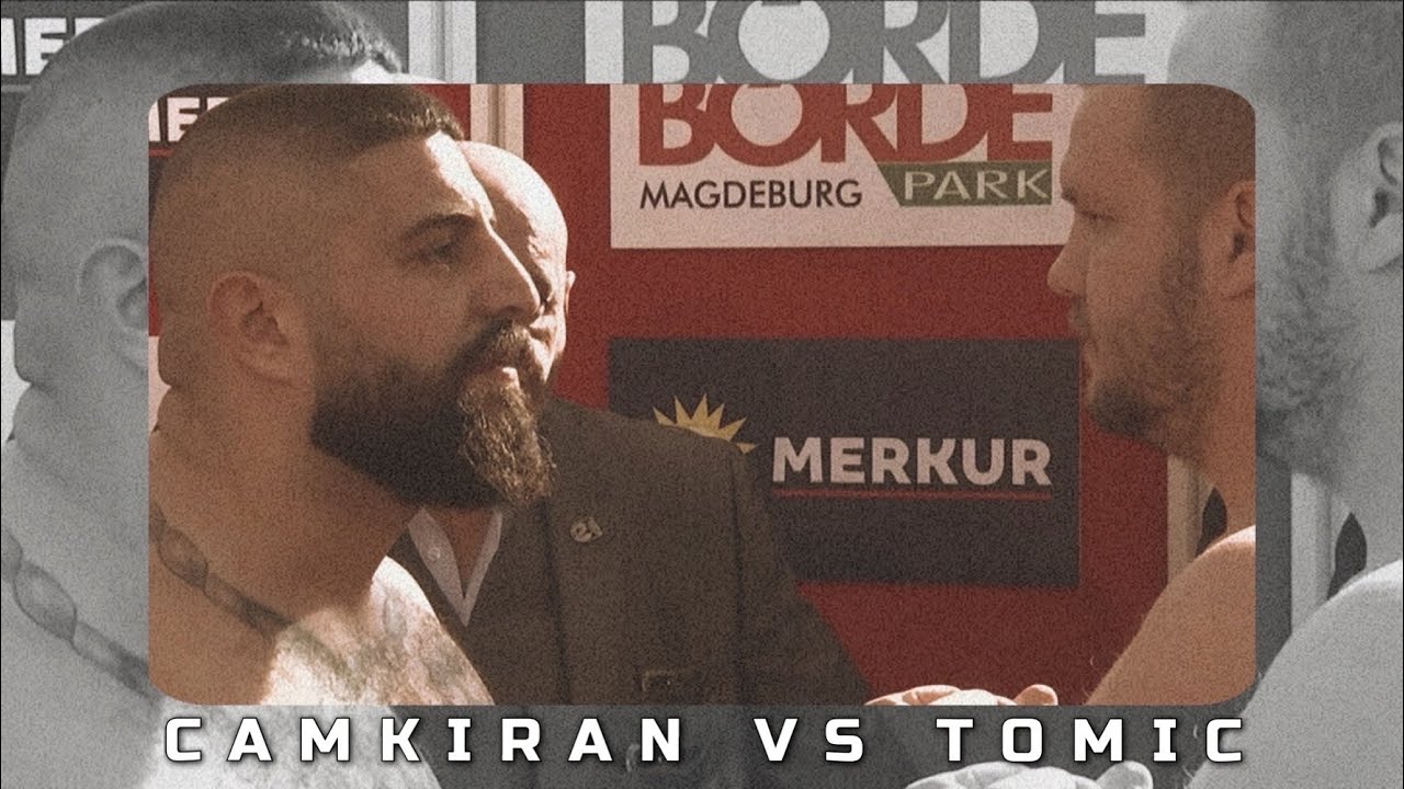 UMUT CAMKIRAN VS DORDE TOMIC FACE TO FACE - YouTube