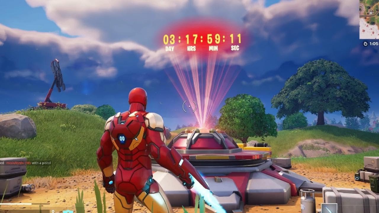 Fortnite chapter 5 season 4 - MYSTERY countdown - YouTube