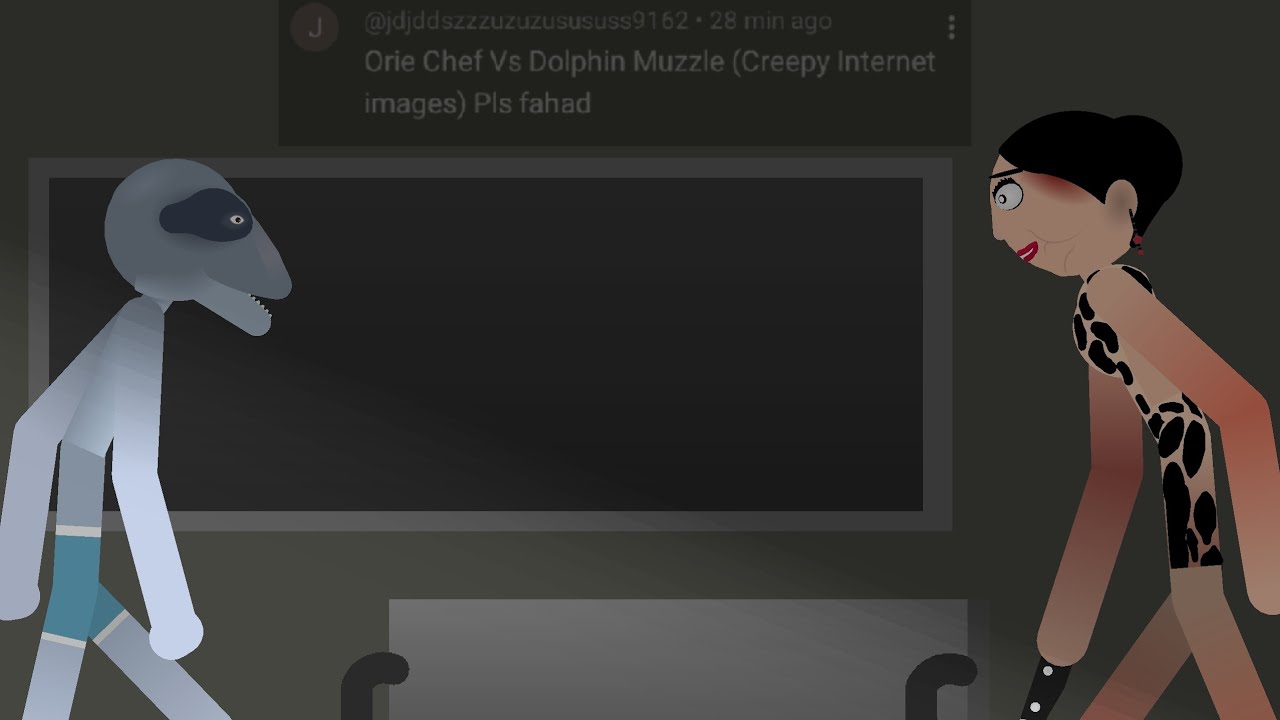 Dolphin Muzzle Vs Orie Chef (Creepy Internet images) - YouTube