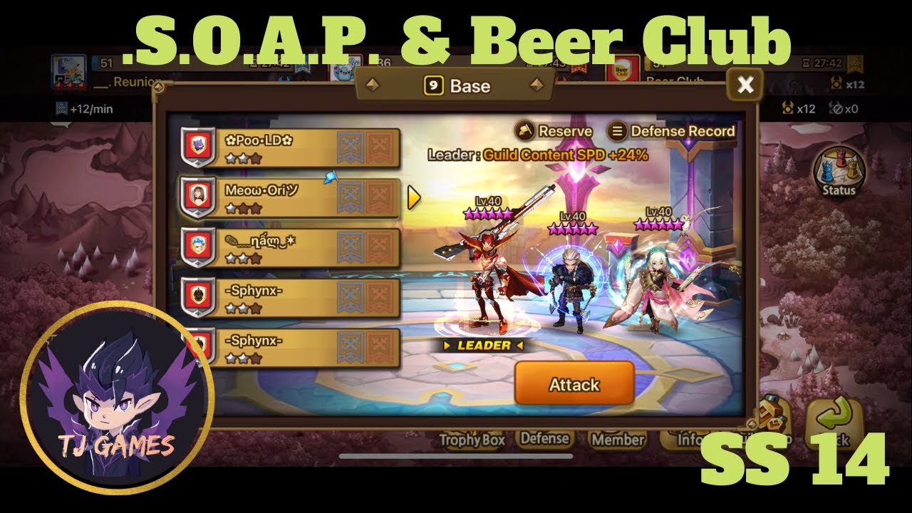 VS .S.O.A.P. & Beer Club [G3 Siege SS14] - YouTube