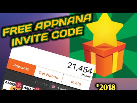 APPNANA INVITE CODE *2018* 2,500 Free Nanas!!! - YouTube