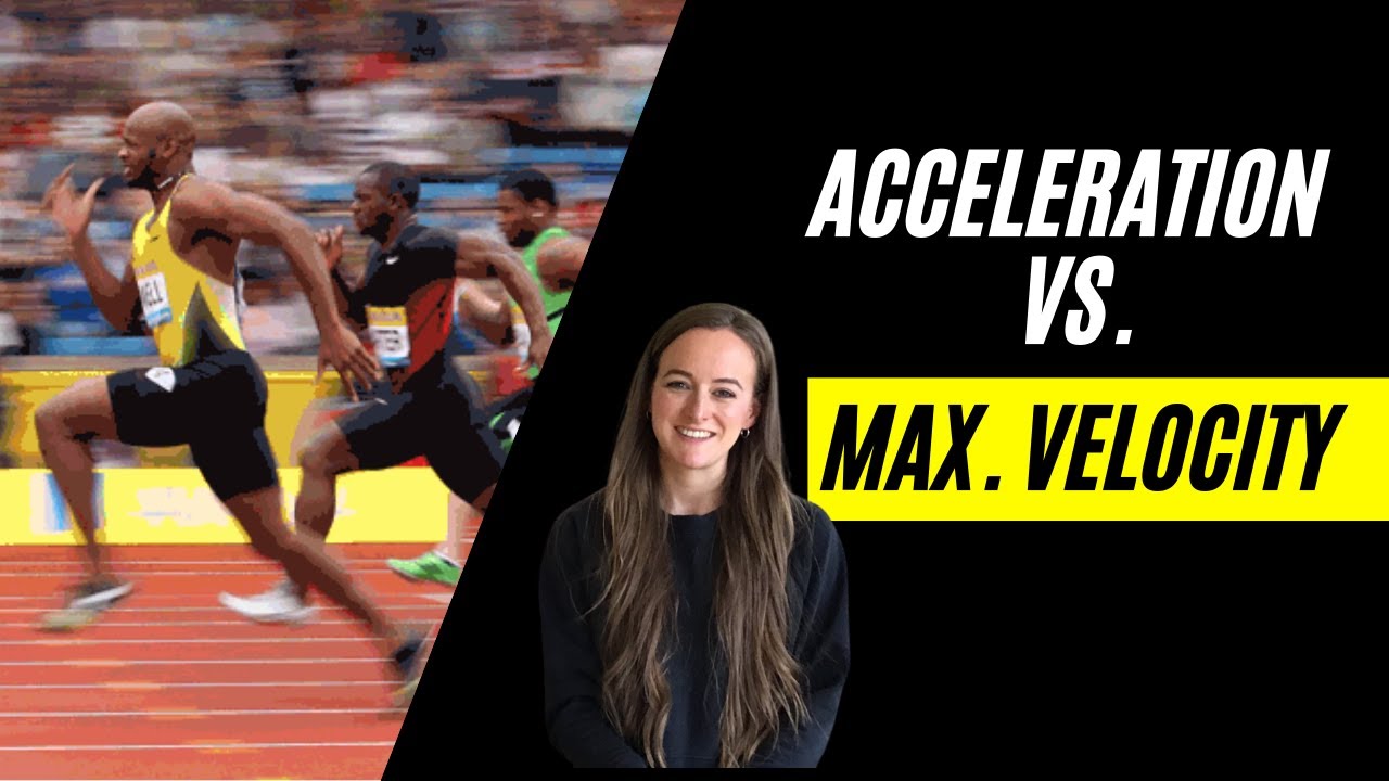 Acceleration & Maximum Velocity - a look at technique - YouTube