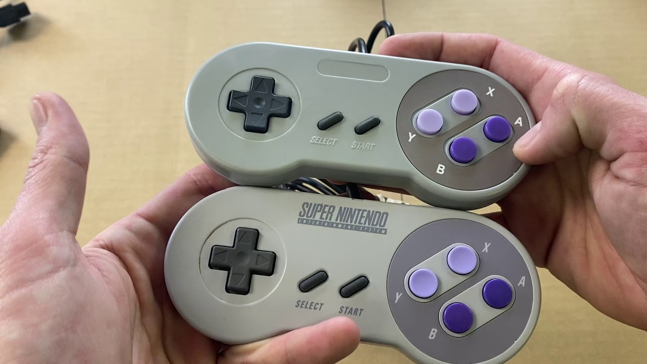 Difference between replica and original Nintendo controllers - YouTube