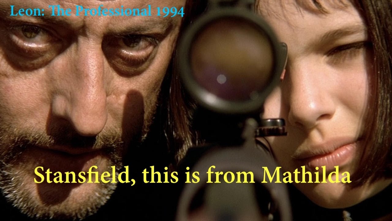 Leon: The Professional 1994: Stansfield, this is from Mathilda. - YouTube
