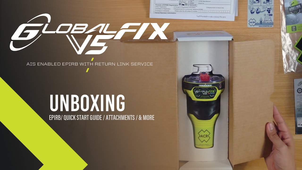 GlobalFix V5 Unboxing | ACR Electronics - YouTube