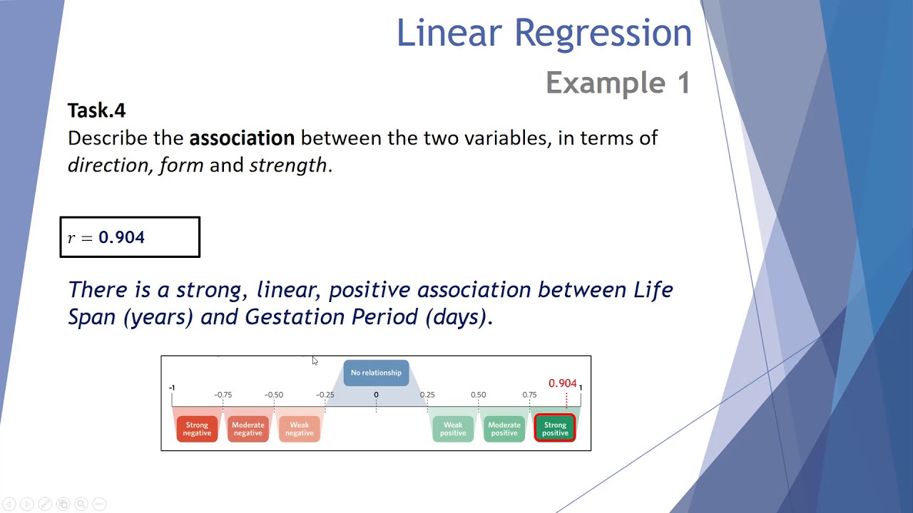 Linear Regression Essentials Example 1 YouTube Linear Regression Essentials Example 1 YouTube
