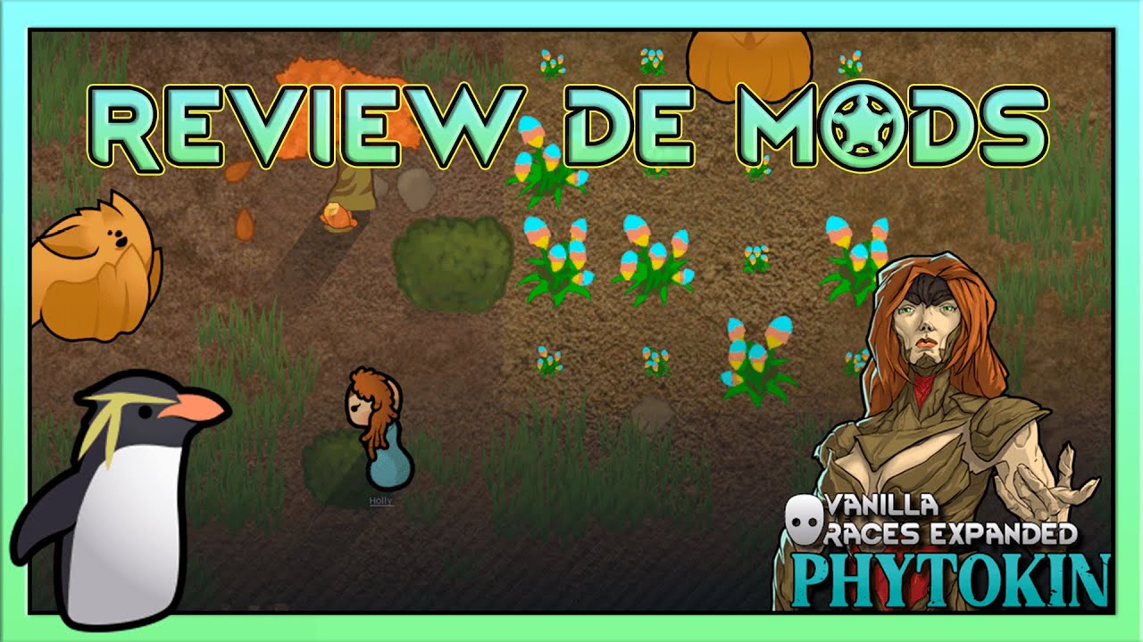 #Rimworld Vanilla Races Expanded Phytokin en Español - YouTube