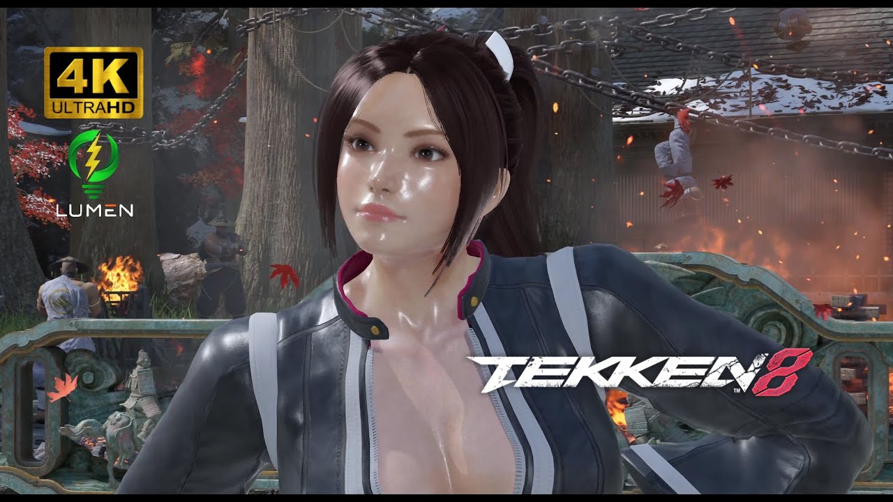 [RedOne] Tekken 8, SF6 Mai Shiranui Biker Outfit - YouTube