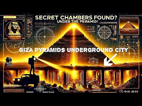 Unveiling the Hidden City Beneath the Pyramids of Giza | Giza Pyramids ...