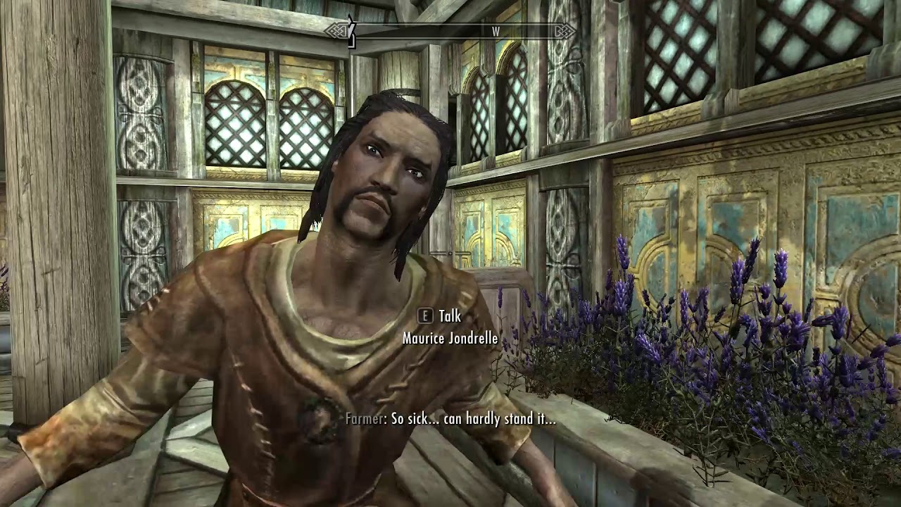 Skyrim.. Creepy follower?? - YouTube