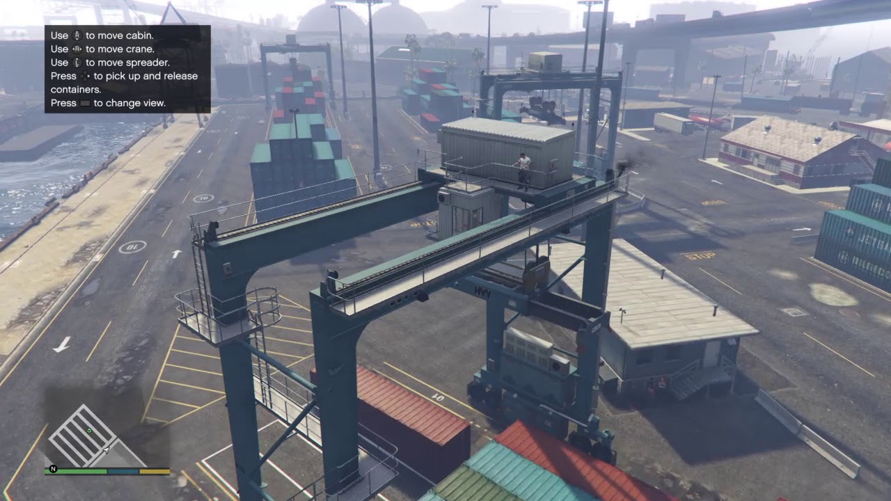 Grand Theft Auto V TREVOR CONSTRUCTION MISSION/CRANE - YouTube