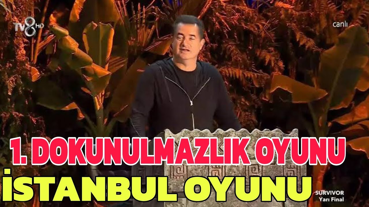 Survivor All Star İstanbul 1. Dokunulmazlık Oyunu! - YouTube