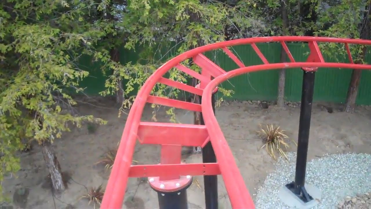 Road Runner Express Kid's Roller Coaster HD POV Six Flags Magic ...