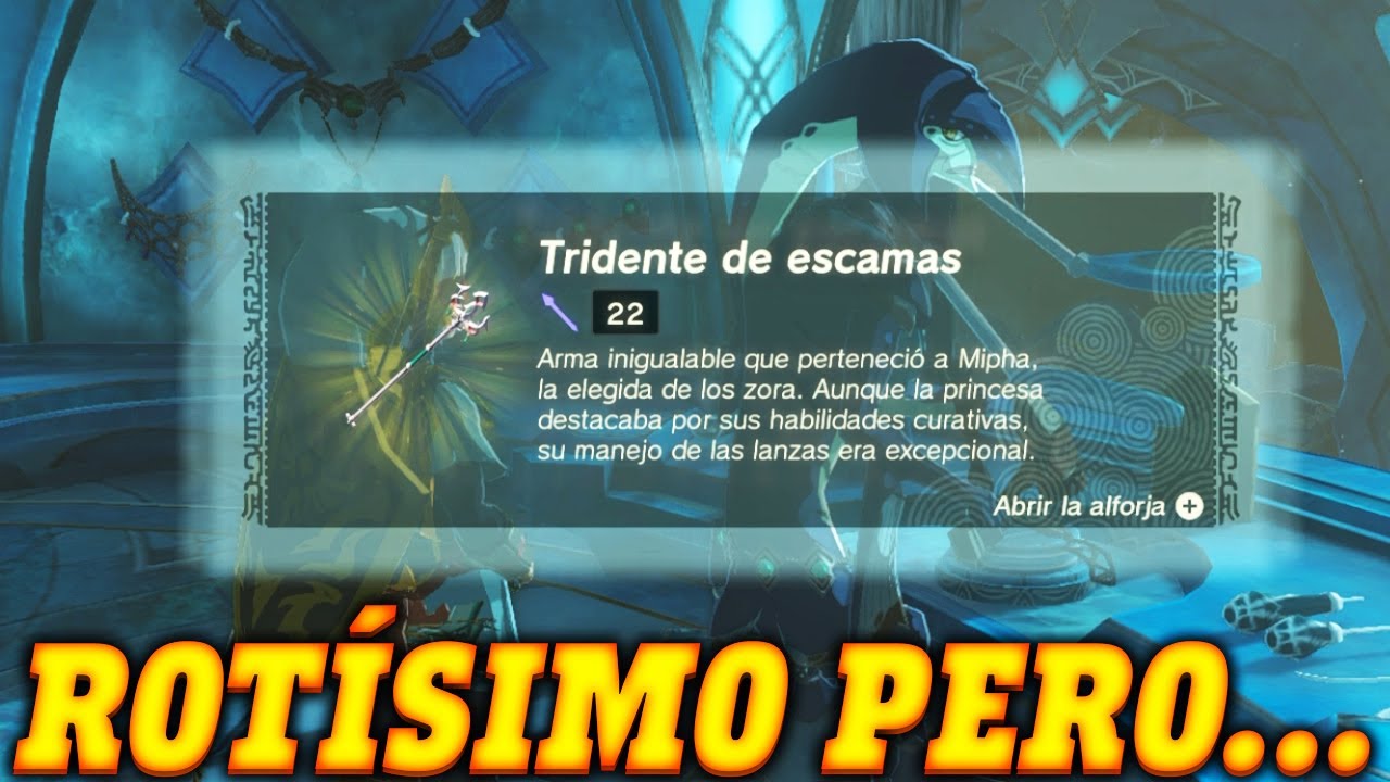 🔱 el ARMA que MÁS me ha DECEPCIONADO! COMO CONSEGUIR el LEGENDARIO TRIDENTE de ESCAMAS de MIPHA ...