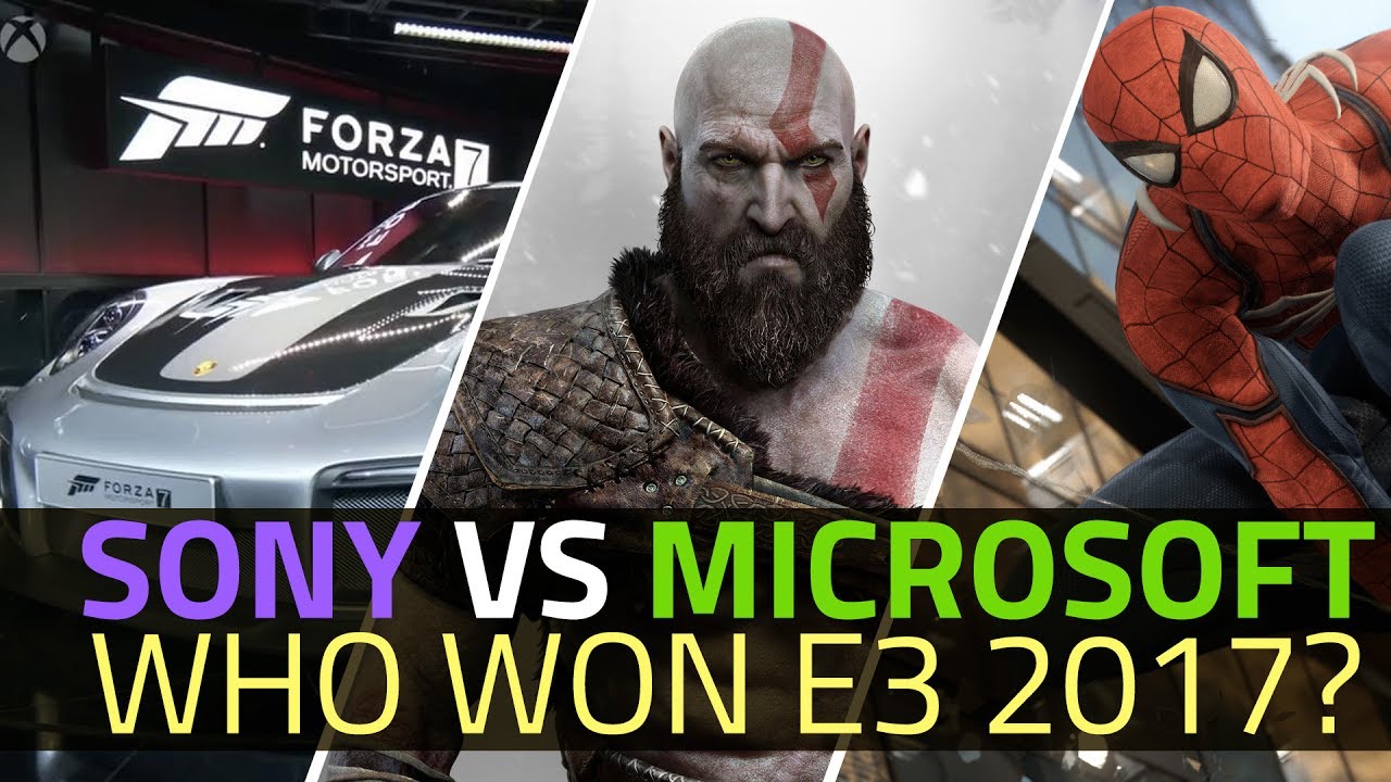 Sony vs Microsoft: Who Won E3 2017? - YouTube