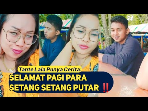 Tante Lala Santai Bersama Suami Alfian Di Pantai Malalayang