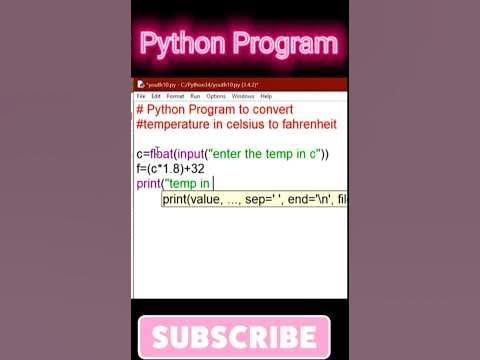 temperature conversion program in 'C' #viral #sort #c language - YouTube