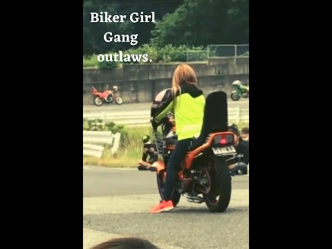 Outlaw Biker Girls of japan #shorts