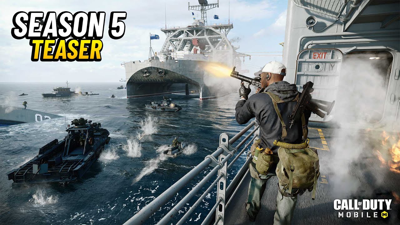 Season 5 New Teaser CODM - Armada Strike Map COD Mobile - YouTube