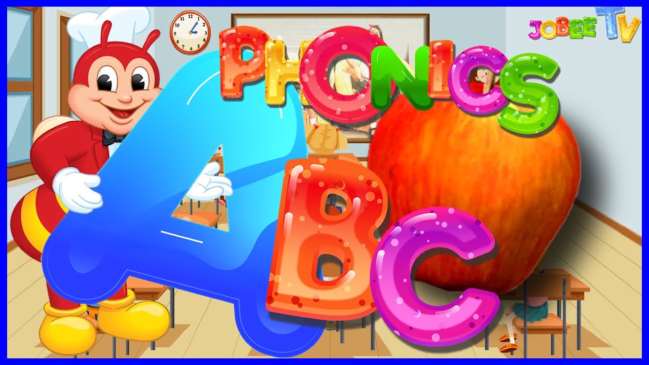 ABC Phonics Alphabet Song - JOLLIBEE - Animated Jobee TV (DMPHQ) - YouTube