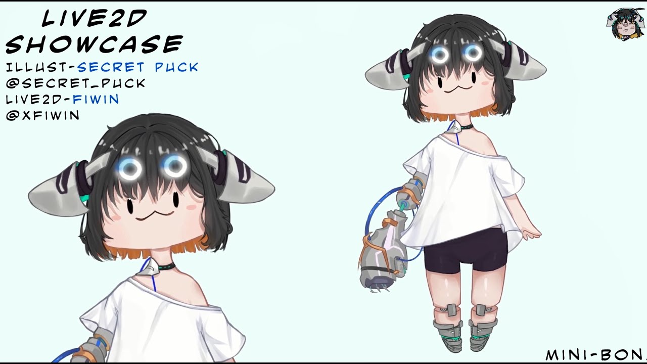 【Live2D Showcase】Mini-bon - YouTube