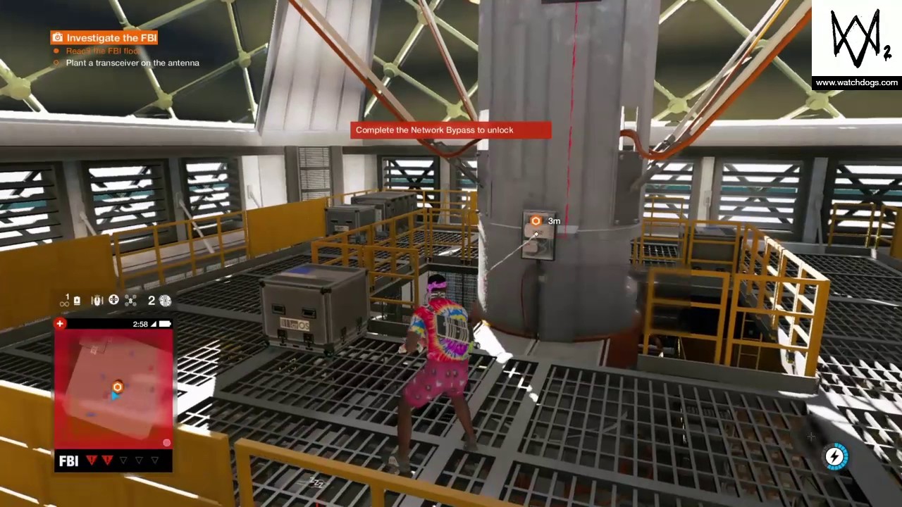 Watch Dogs 2 - FBI Investigation/Wrench Unmasked Gameplay Walkthrough ...