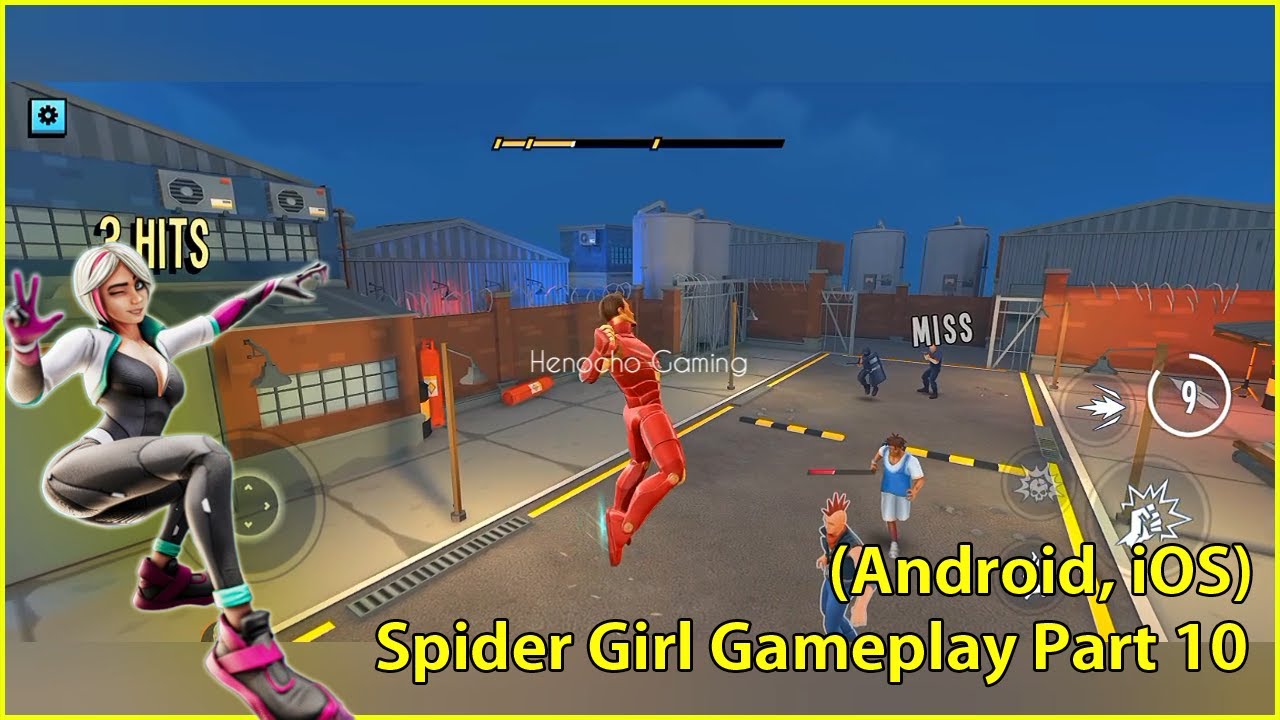 Spider Girl Gameplay Walkthrough (Android, iOS) - Part 10 - YouTube