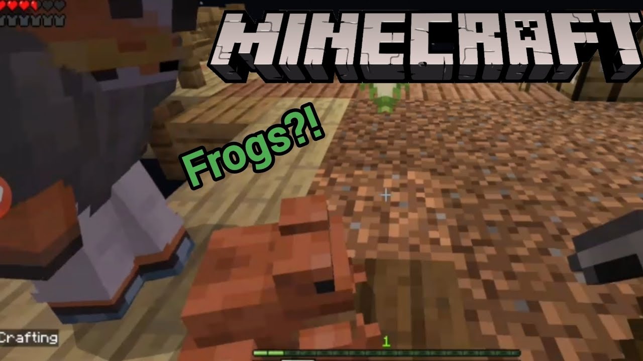 Frogs?! (Minecraft One Block Skyblock) - YouTube