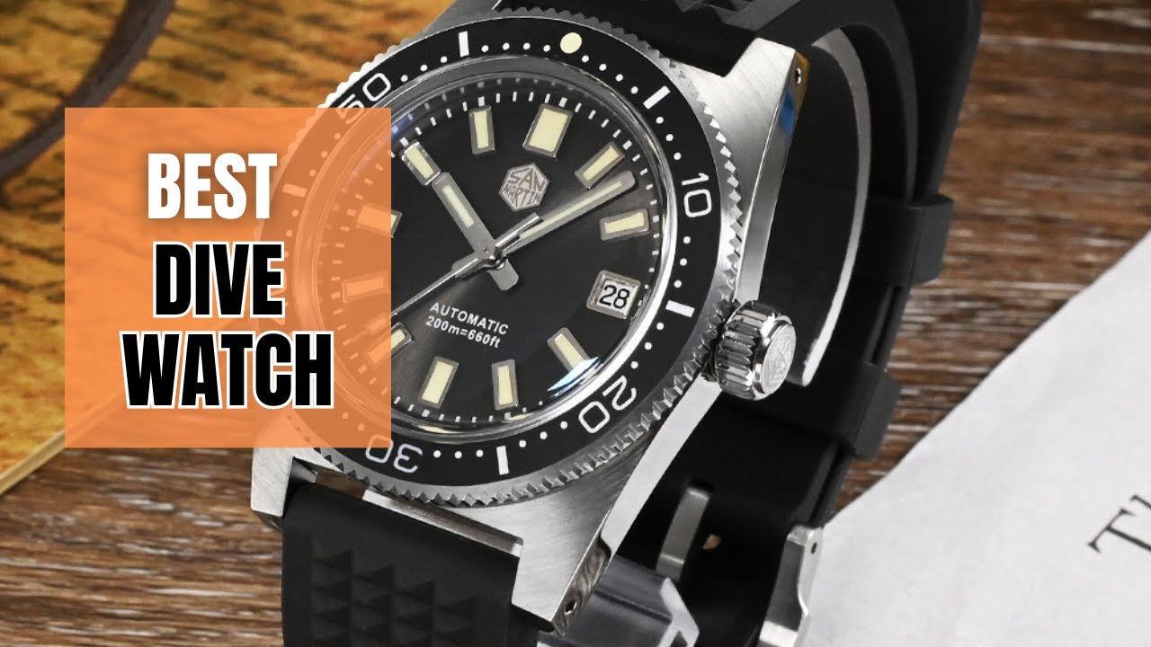Best Dive Watch | San Martin New 62mas 37mm Diver Mens Watch Classic ...
