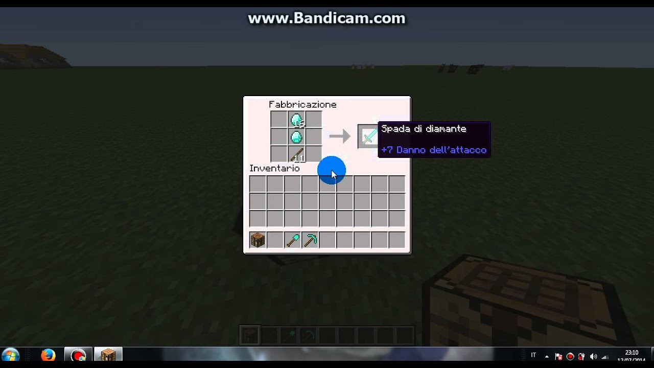 tutorial minecraft:come costruire piccone-pala-spada-ascia e zappa di ...