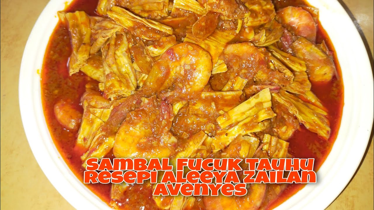 Sambal Fucuk Tauhu Resepi Aleeya Avenys - YouTube
