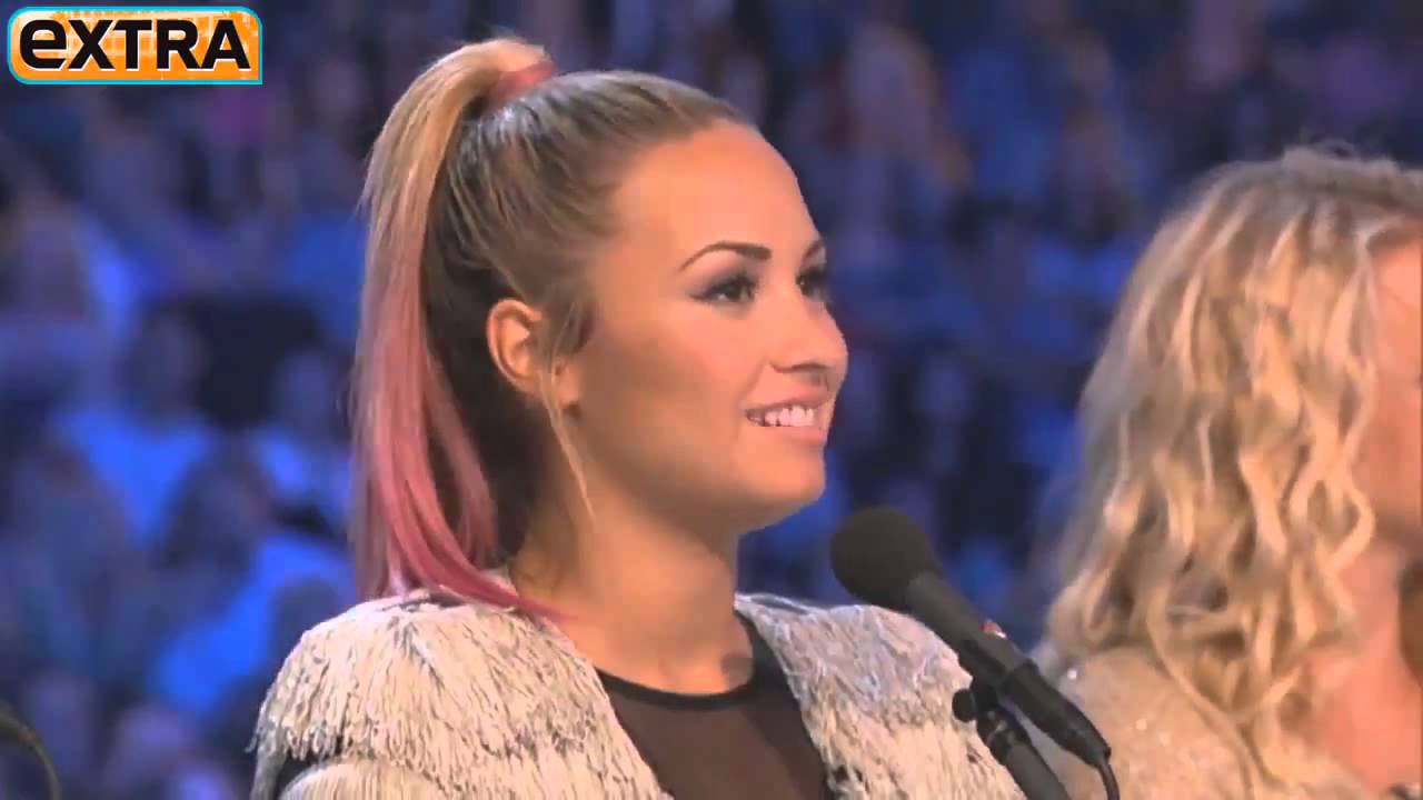 If Demi Lovato Had a PIG She'd Name It Simon Cowell 'X Factor USA ...