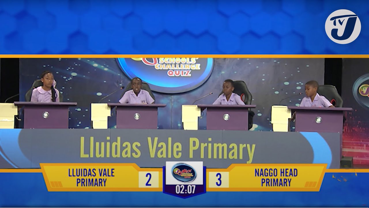 Lluidas Vale Primary vs Naggo Head Primary | TVJ Jnr. Schools' Challenge Quiz 2024 - YouTube