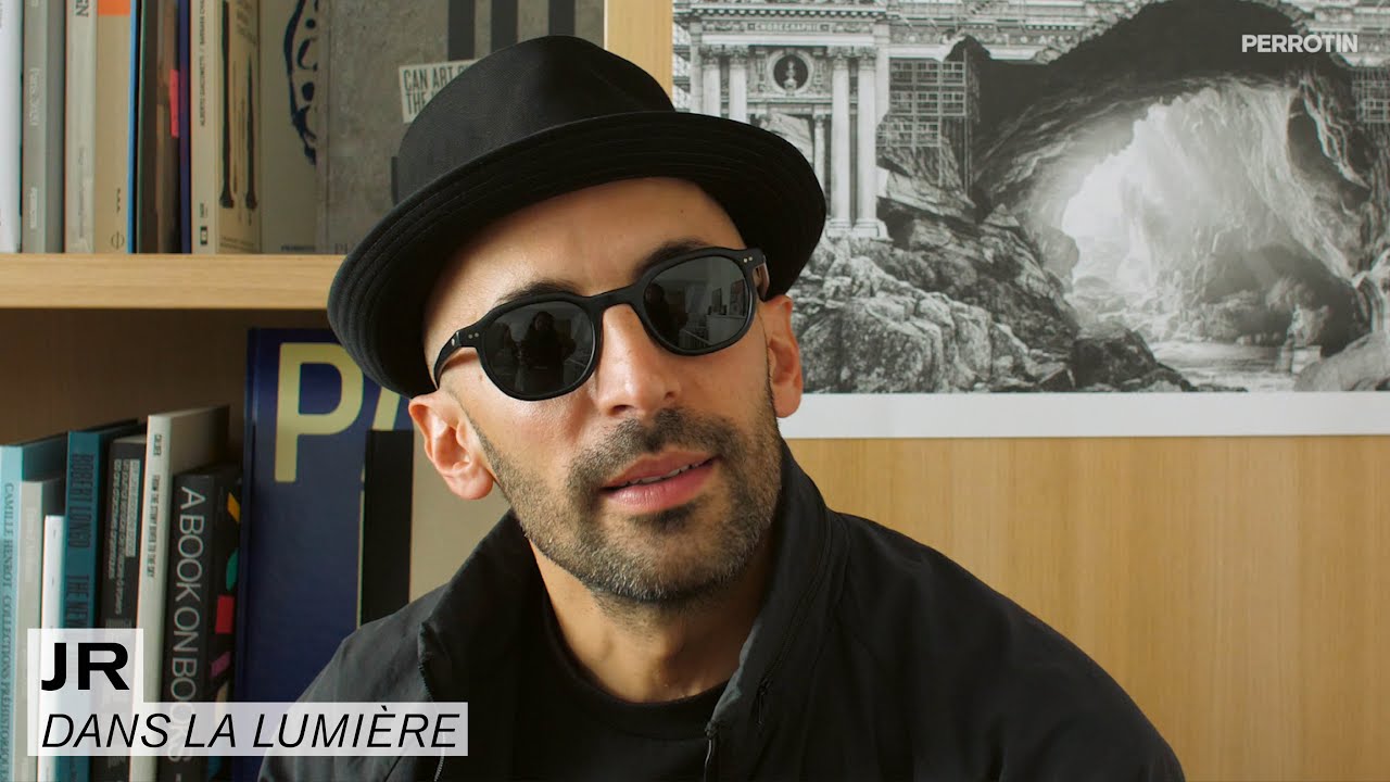 JR "DANS LA LUMIÈRE" AT PERROTIN PARIS - YouTube