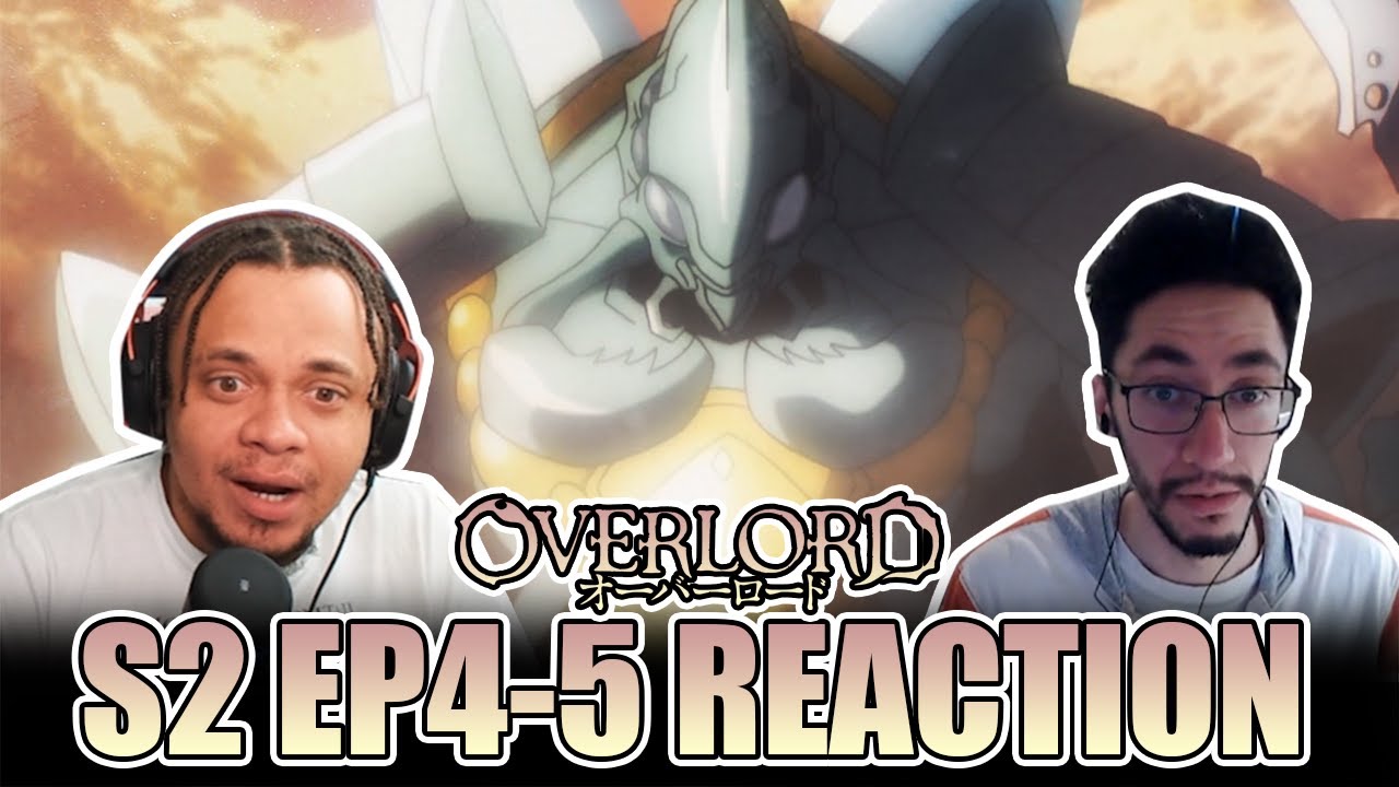 THE FREEZING GOD! Overlord S2 Episode 4 & 5 REACTION - YouTube