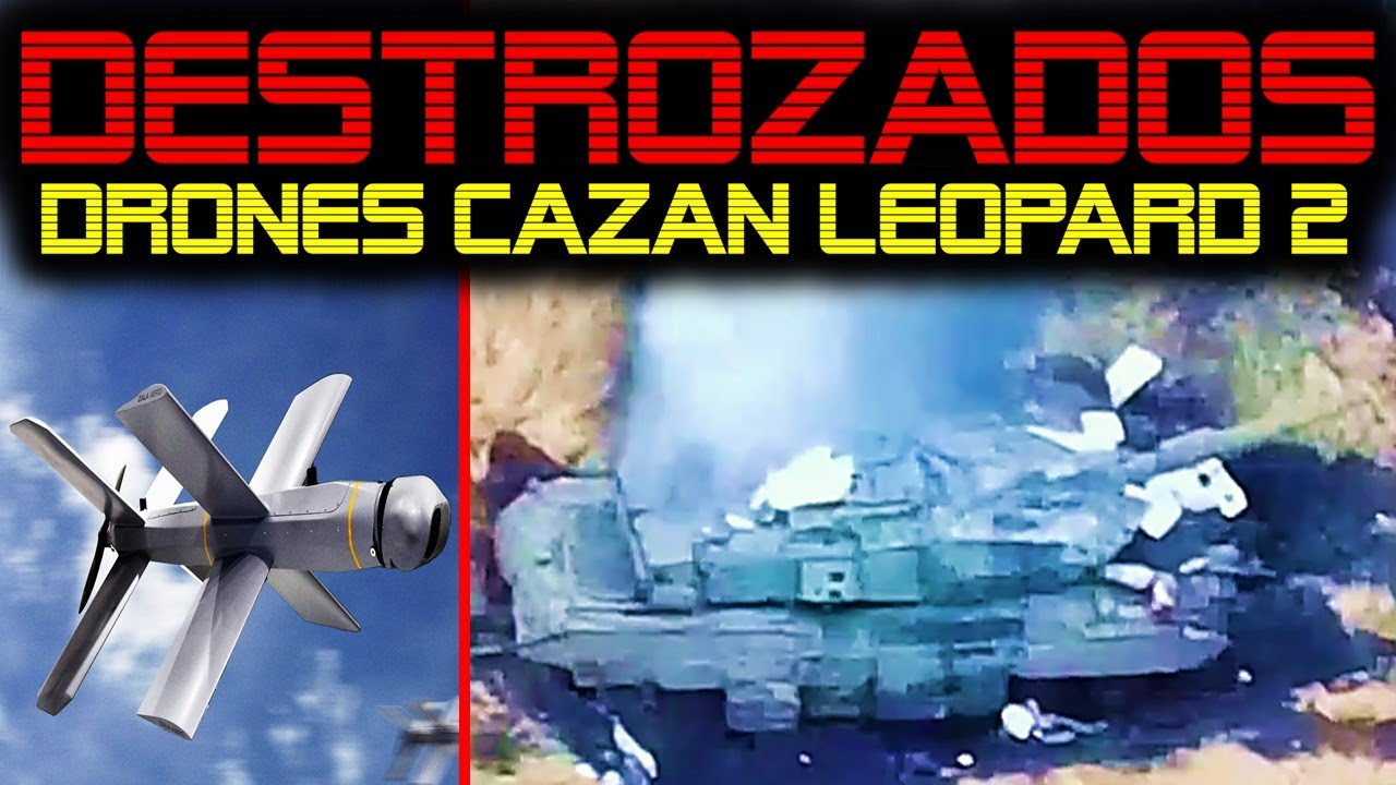 🔴 IMPLACABLE CACERIA DE LEOPARD 2 🔴 DRONES RUSOS CAZAN A LOS TANQUES UCRANIANOS 🔴 - YouTube