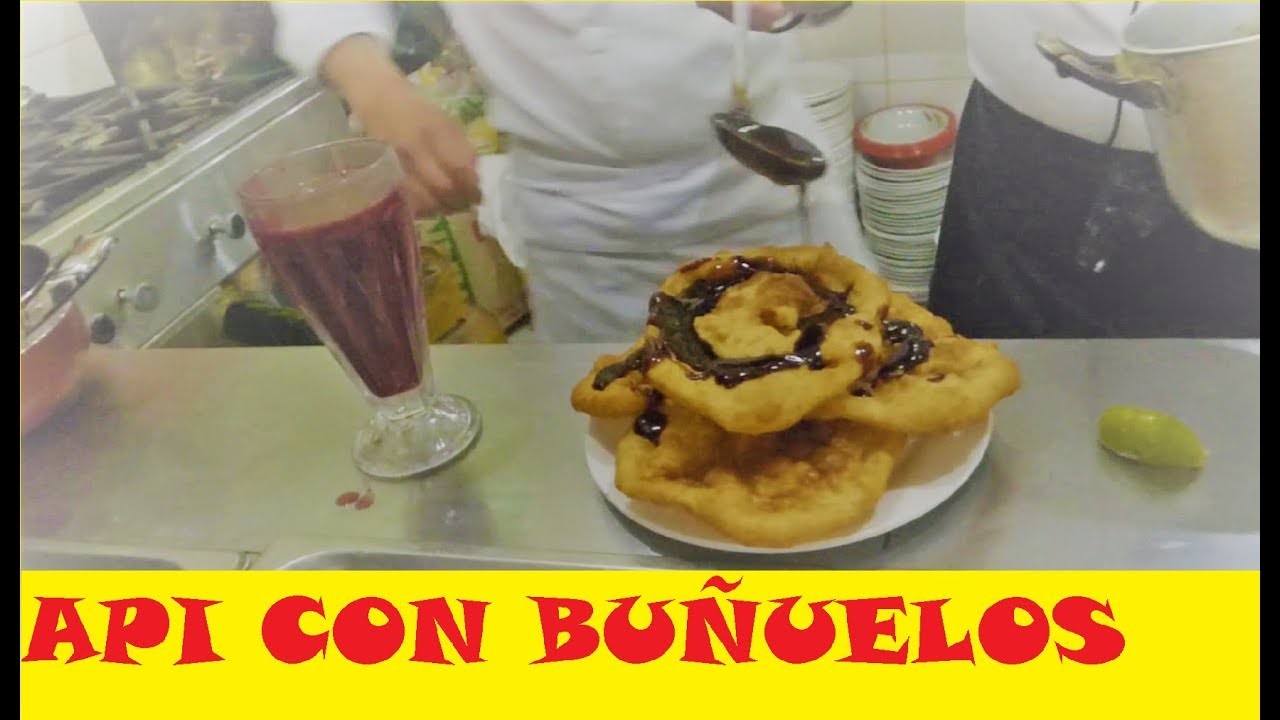 Api con buñuelos - YouTube