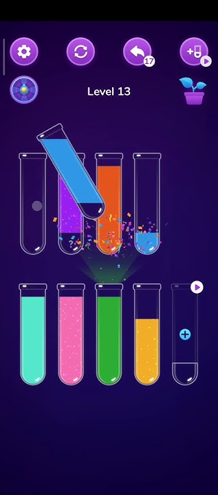 water sort game - YouTube