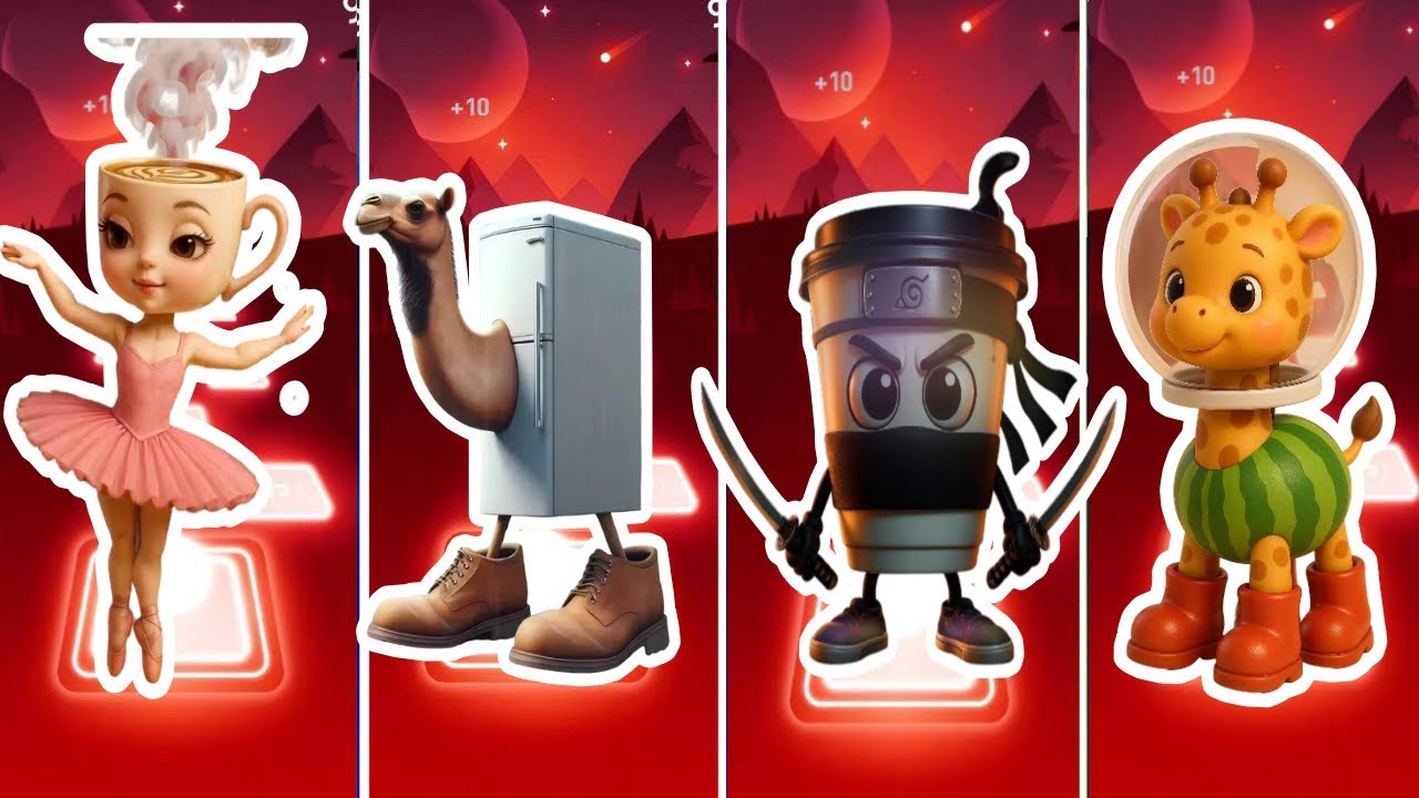 Coffee Ballerina, Camel Fridge, Ninja Cup & Watermelon Giraffe – Who ...